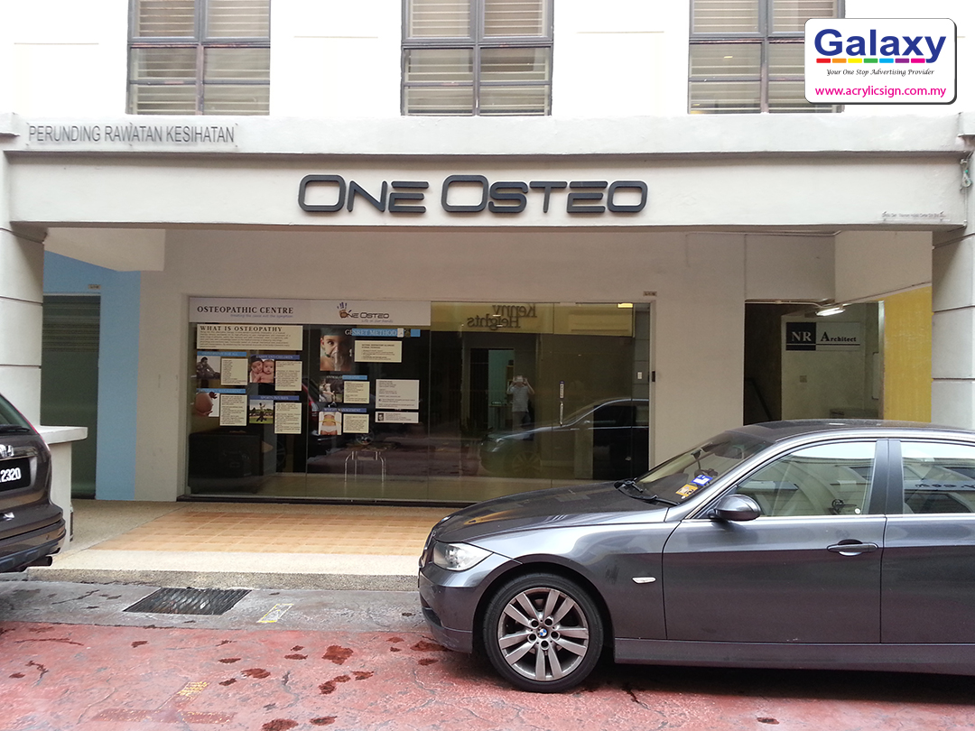 3D Box-up Lettering Sign Board | Galaxy Advertising & Trading