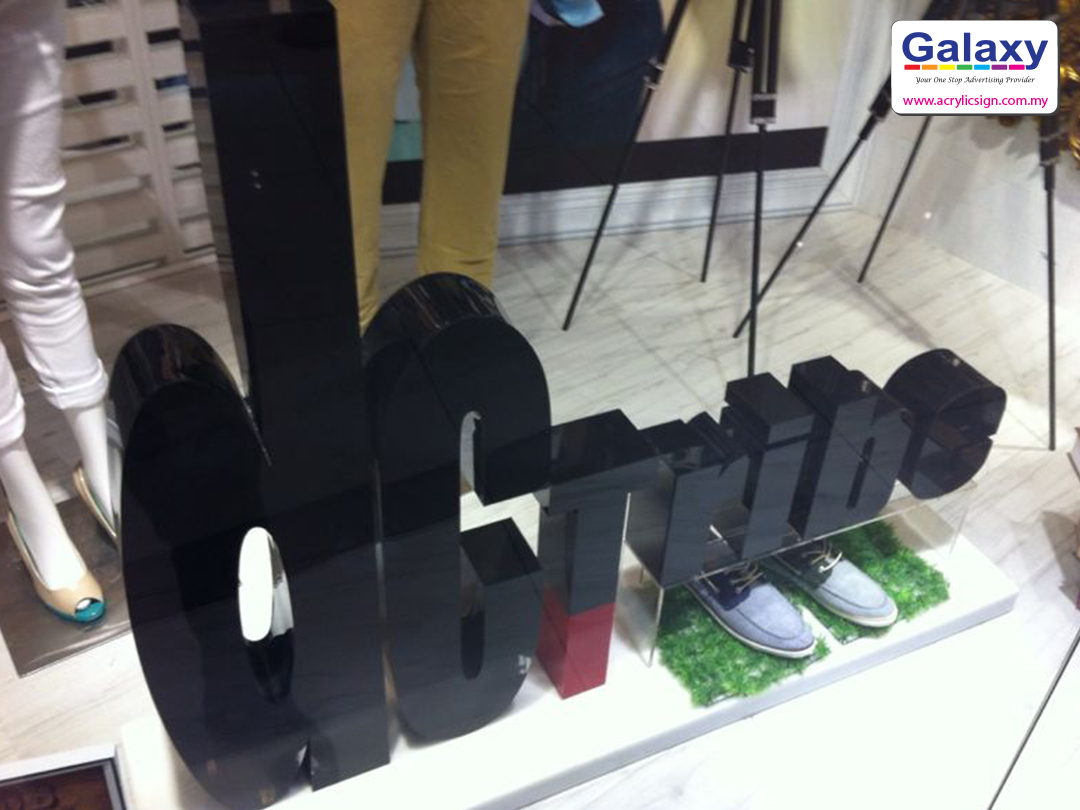 3D Box-up Lettering Sign Board | Galaxy Advertising & Trading