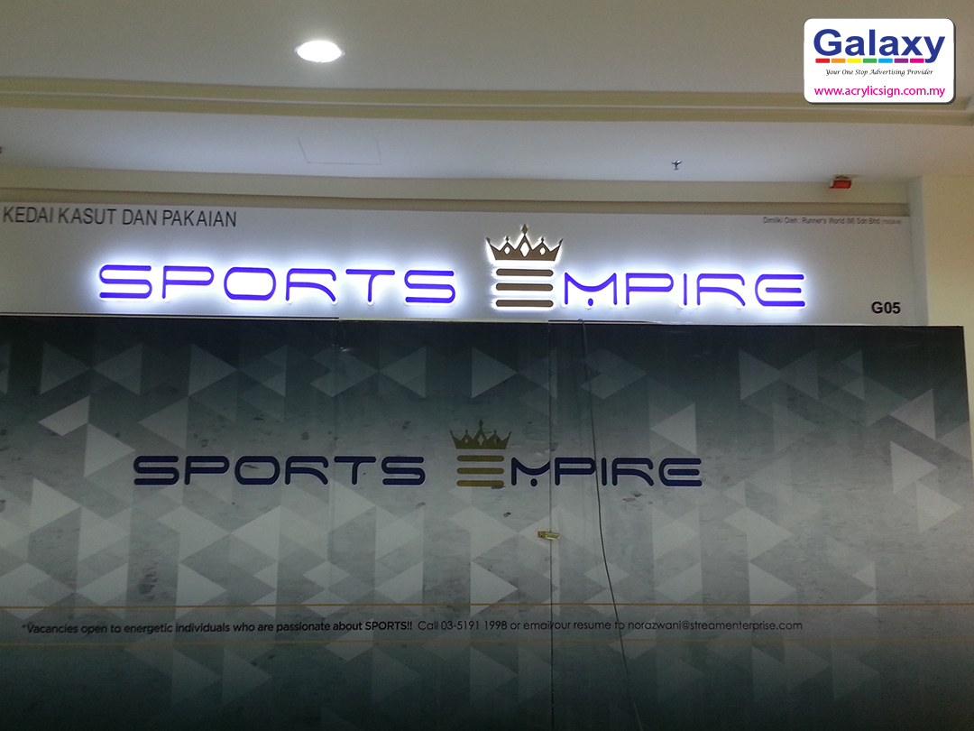 LED Indoor & Outdoor Lighted Sign Boards | Galaxy Advertising & Trading