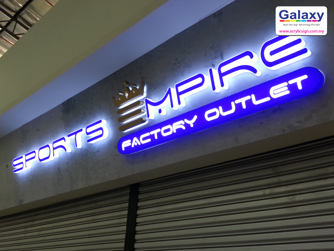 LED Indoor & Outdoor Lighted Sign Boards | Galaxy Advertising & Trading