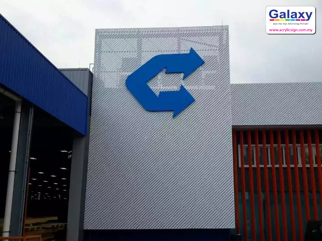 3D Box-up Lettering Sign Board | Galaxy Advertising & Trading